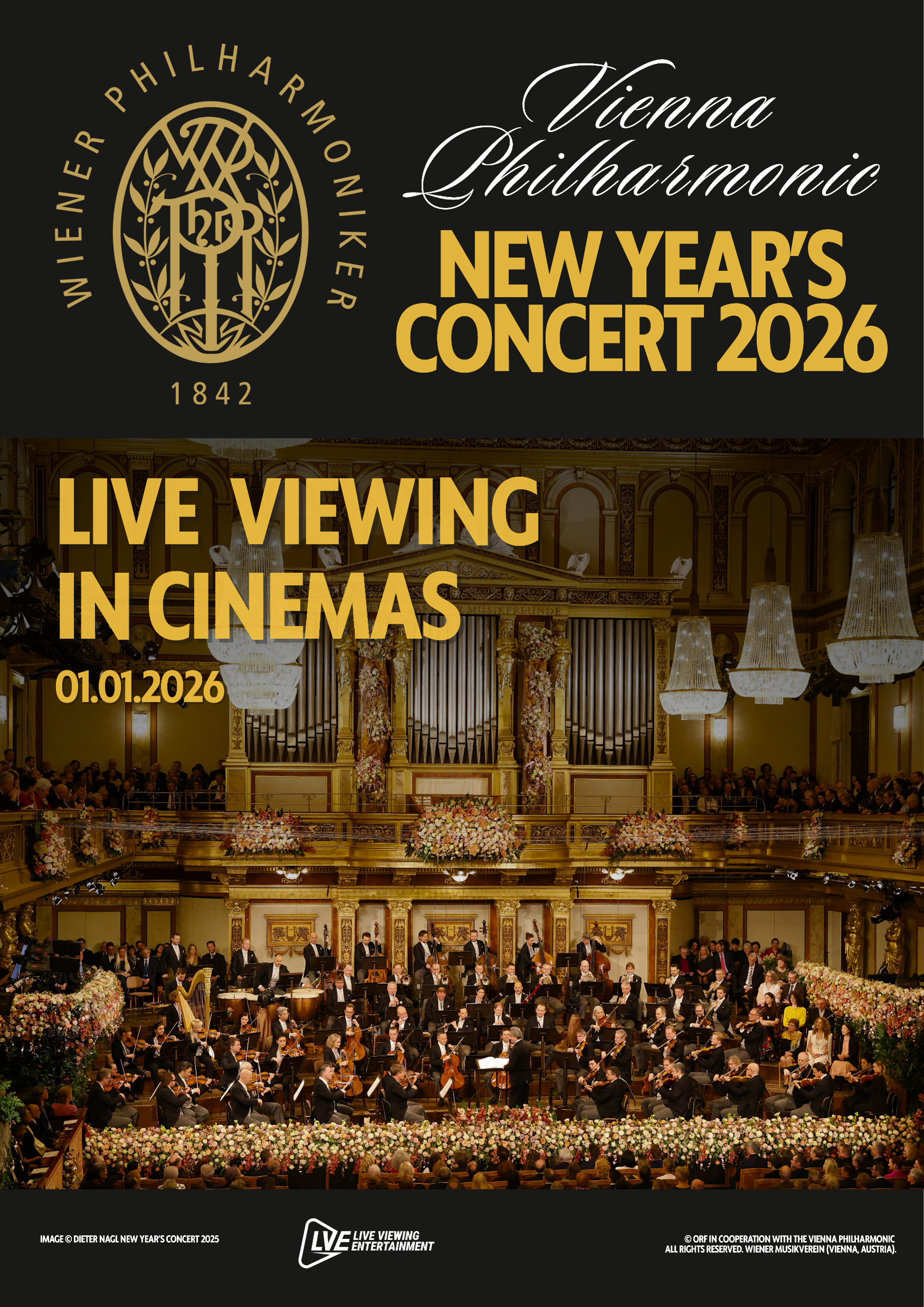 維也納愛樂2026年新年音樂會 - Live Viewing in Cinemas(Vienna Philharmonic New Year ...